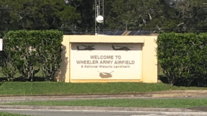 If you are facing a court-martial at Wheeler Army Airfield.